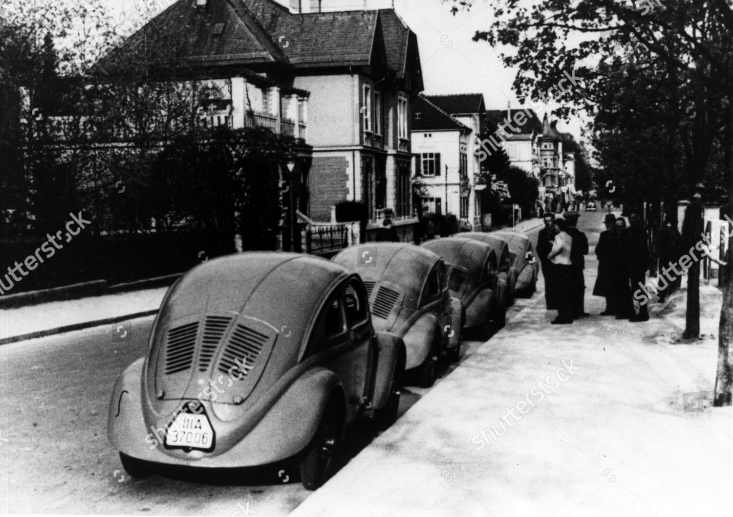 1937 Volkswagen Beetle 1st Generation Publicity Editorial Stock Photo ...