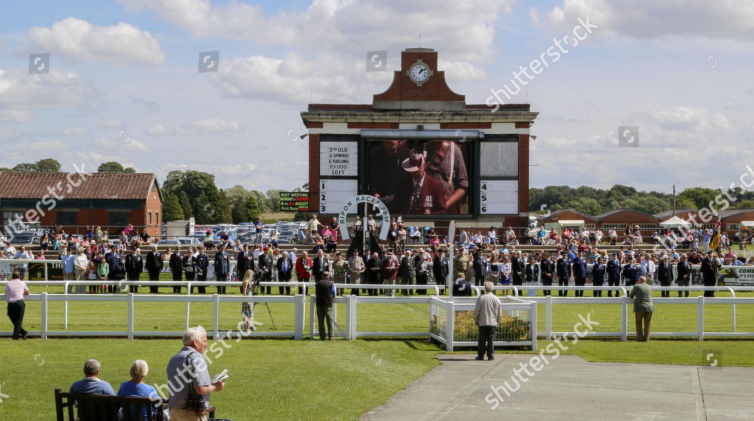 Centenary Commemorations Ripon Racecourse Editorial Stock Photo - Stock ...