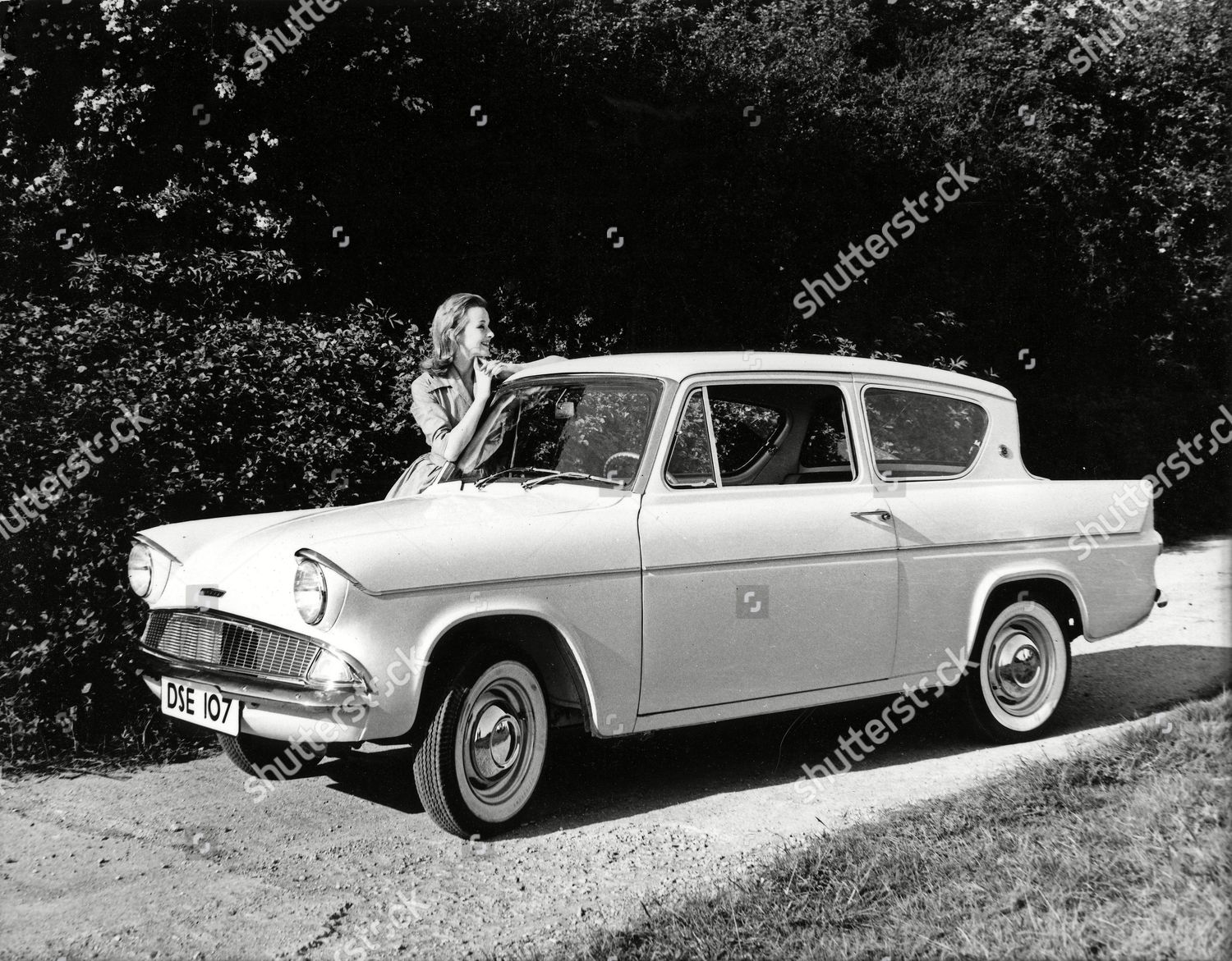 1950 Ford Anglia 105e Publicity Shot Editorial Stock Photo - Stock ...