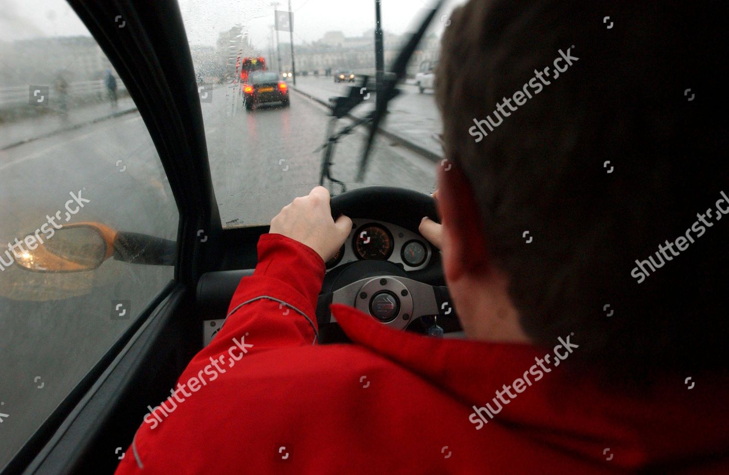 Driving New Three Wheeled Carver Car Editorial Stock Photo - Stock ...