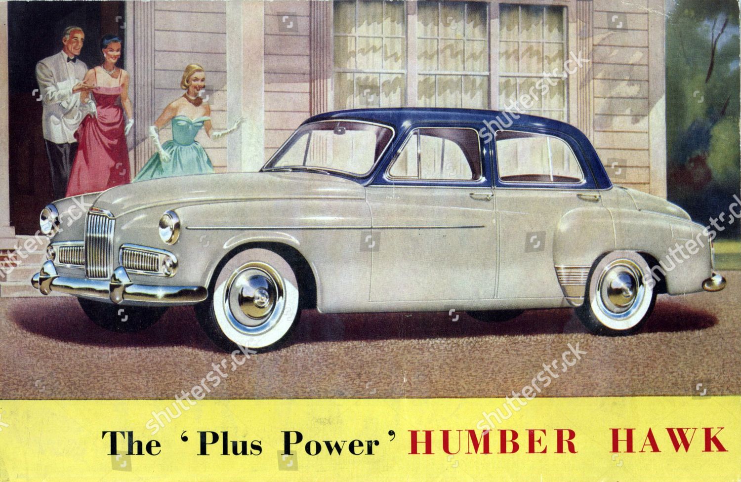 1952 Humber Hawk 19491957 Editorial Stock Photo - Stock Image ...