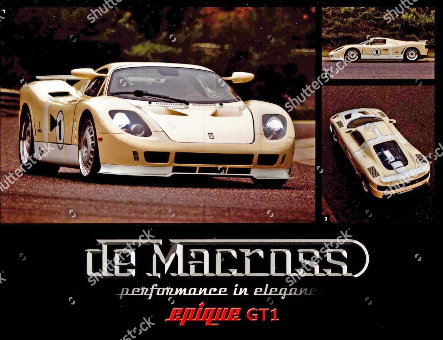 De Macross Gt1 Brochure Shot Editorial Stock Photo - Stock Image ...