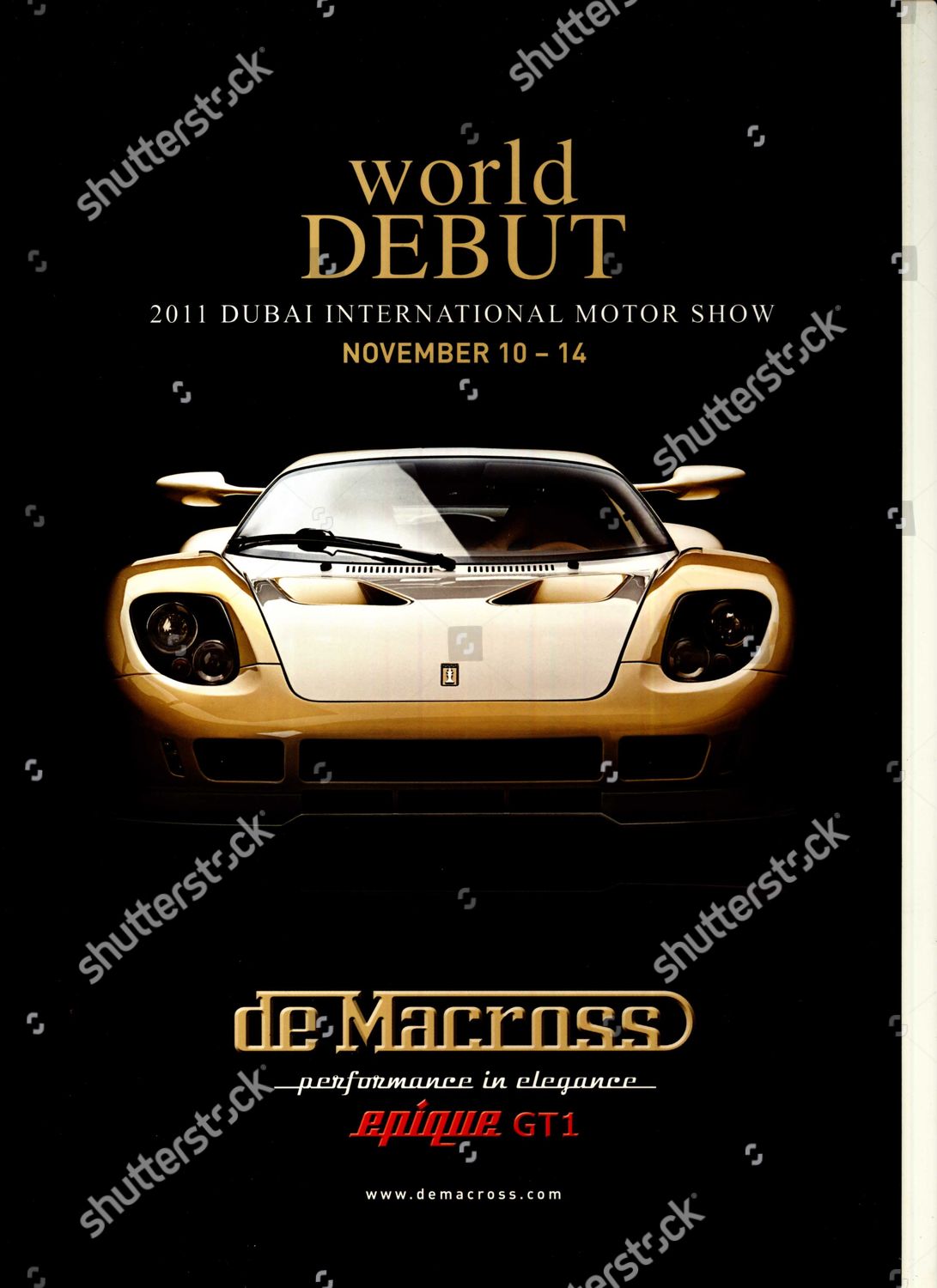 De Macross Gt1 Brochure Shot Editorial Stock Photo - Stock Image ...