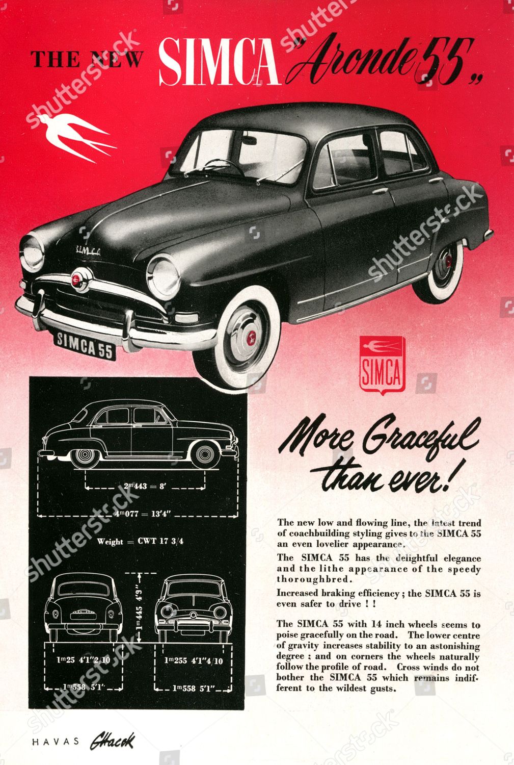 Simca Aronde Editorial Stock Photo - Stock Image | Shutterstock