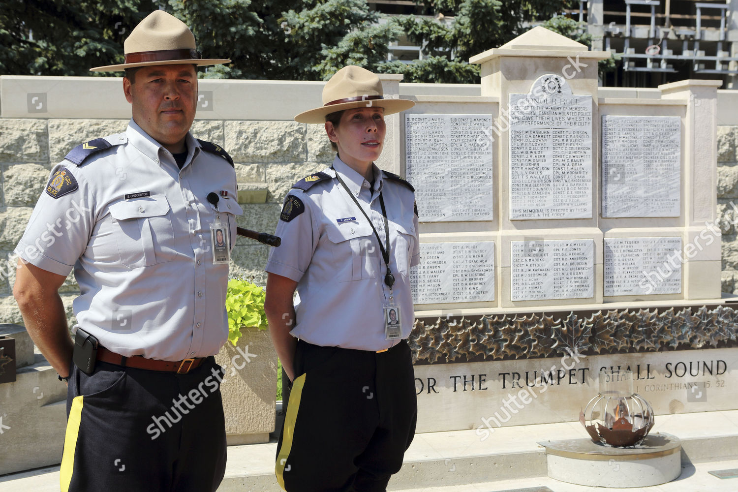 Royal Canadian Mounted Police Rcmp Officers Editorial Stock Photo ...