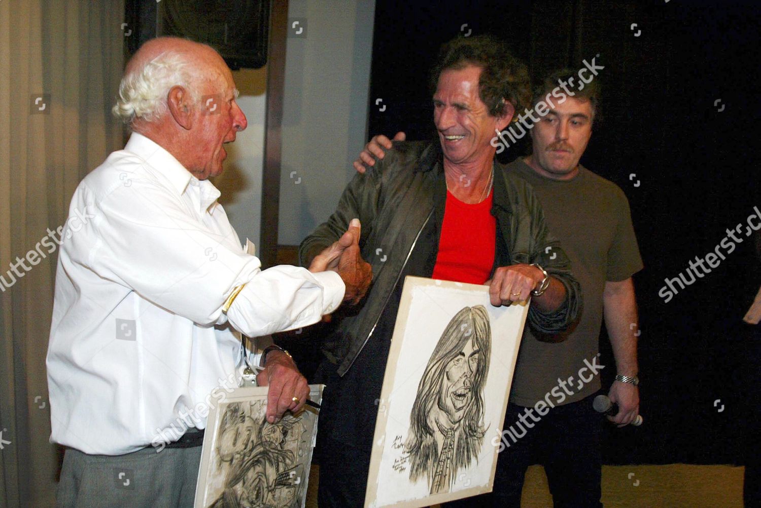 Keith Richards Artist Tony Rafferty Editorial Stock Photo - Stock Image ...