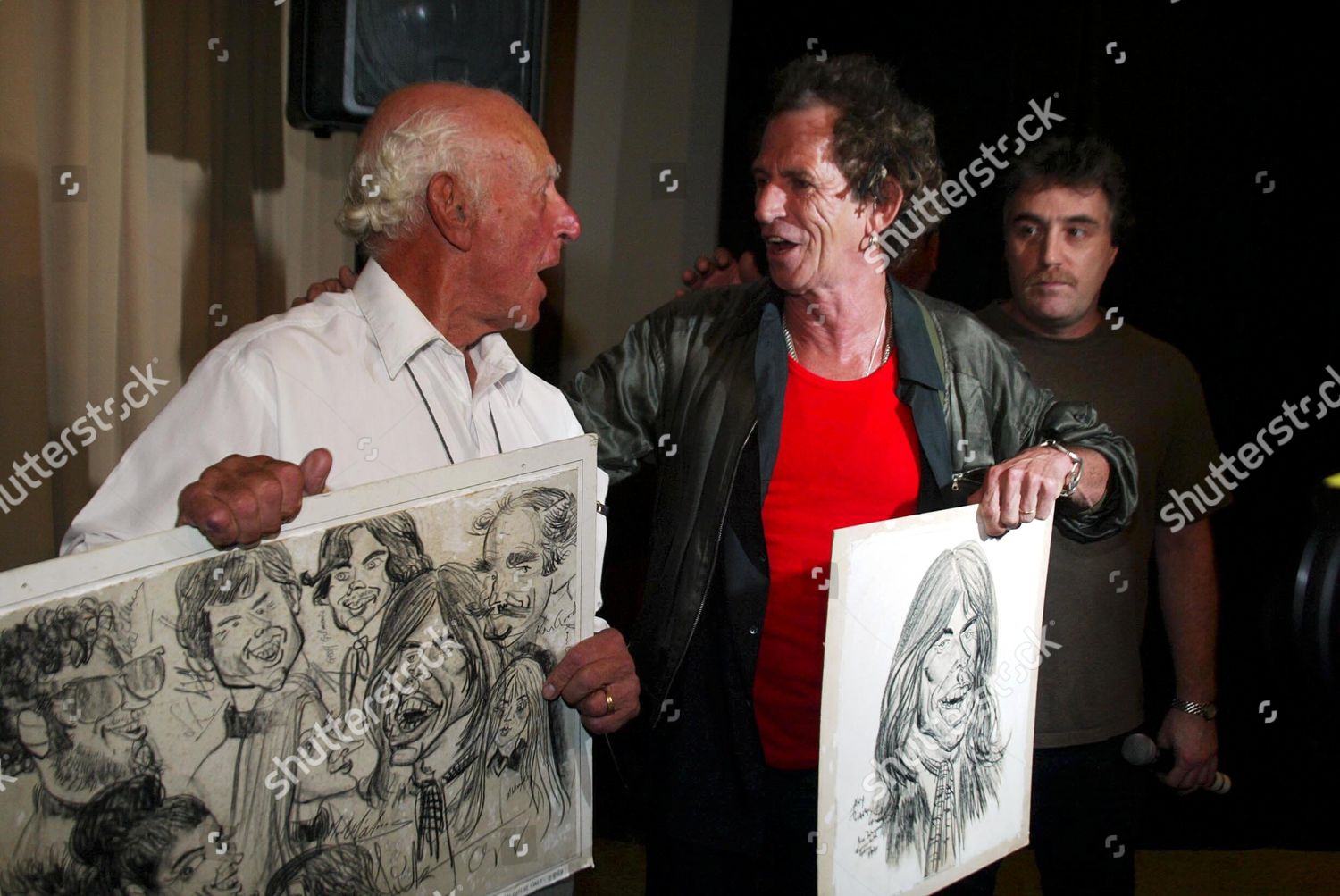 Keith Richards Artist Tony Rafferty Editorial Stock Photo - Stock Image ...