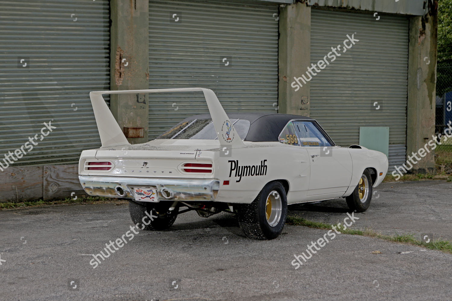 Plymouth Road Runner Superbird Replica Dragster Editorial Stock Photo ...