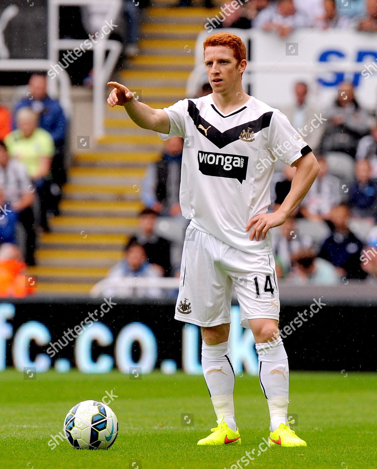 Jack Colback Newcastle United Editorial Stock Photo - Stock Image ...