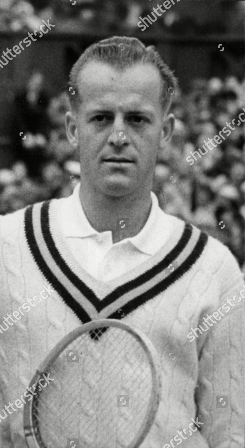 Tennis Player Rex Hartwig Wimbledon Tennis Editorial Stock Photo ...