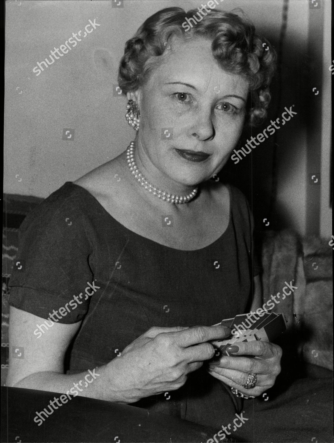 Edythe Derlanger First Wife Sir Gerard Editorial Stock Photo - Stock ...