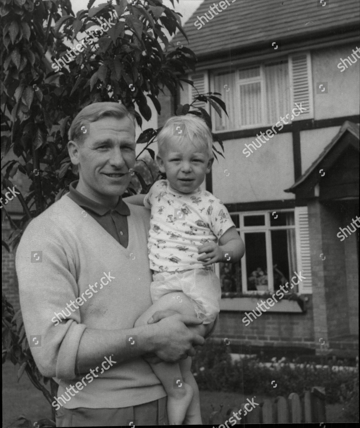 Goalkeeper Bert Trautmann Son Stephen Editorial Stock Photo - Stock ...