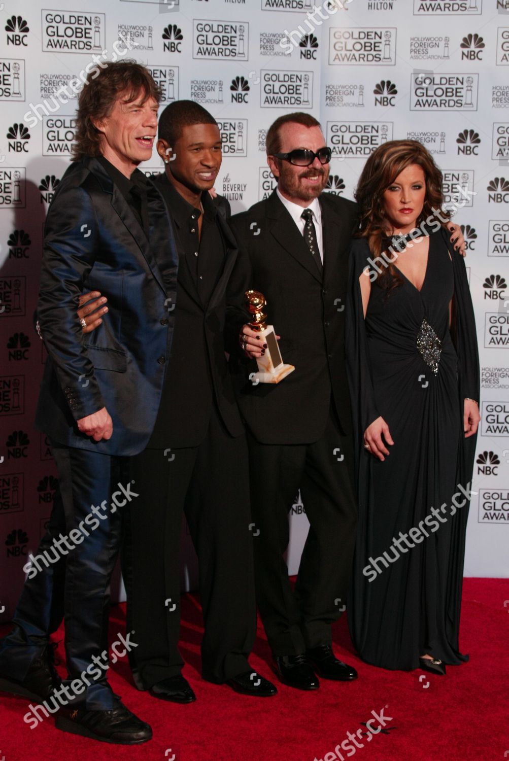 Mick Jagger Usher Dave Stewart Lisa Editorial Stock Photo - Stock Image ...