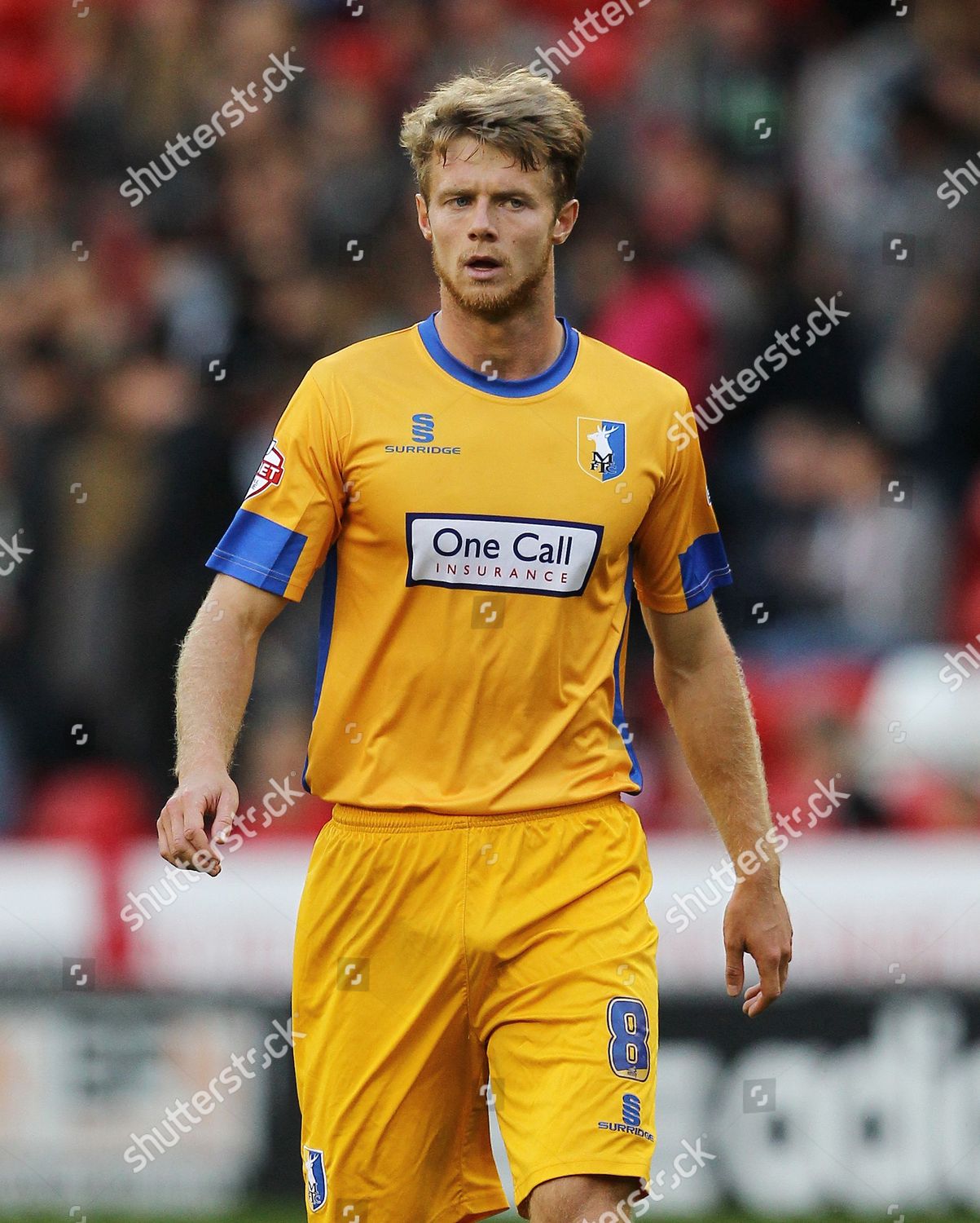 Alex Fisher Mansfield Town Editorial Stock Photo - Stock Image ...