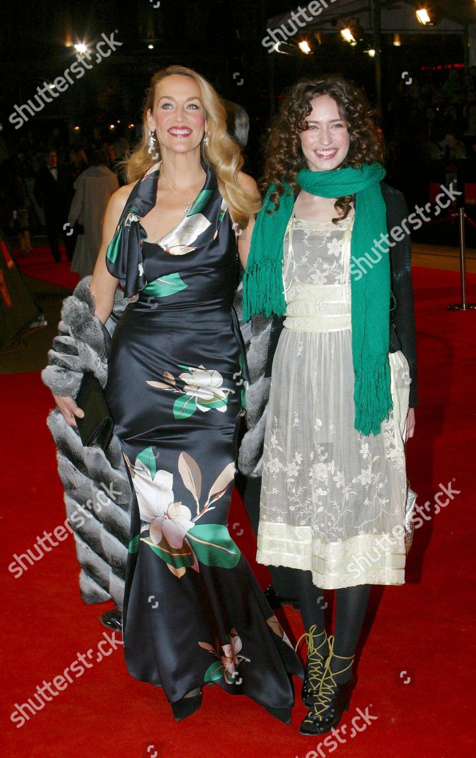 Jerry Hall Elizabeth Scarlett Jagger Editorial Stock Photo - Stock ...