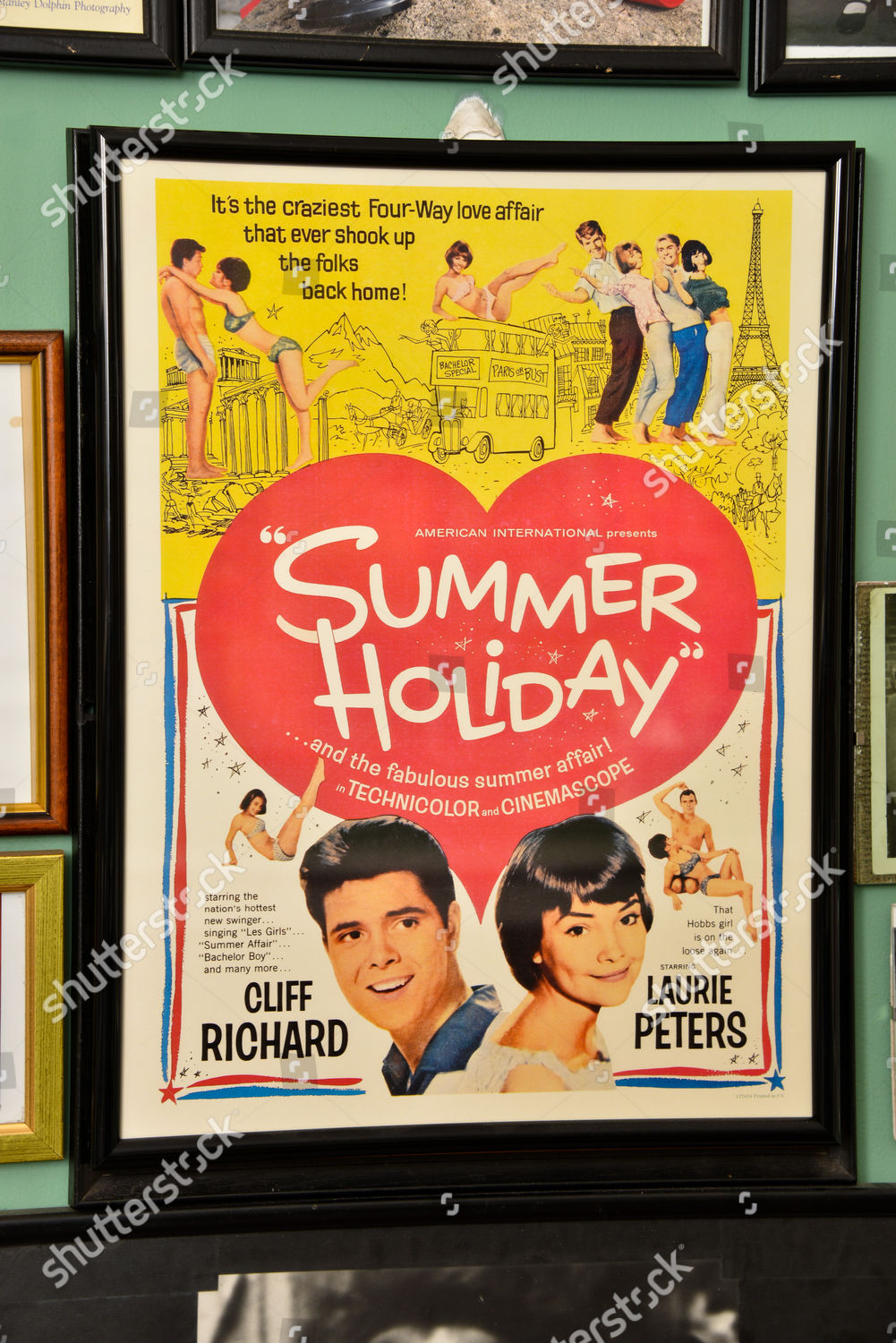 Poster Summer Holiday Cliff Richards Editorial Stock Photo - Stock ...