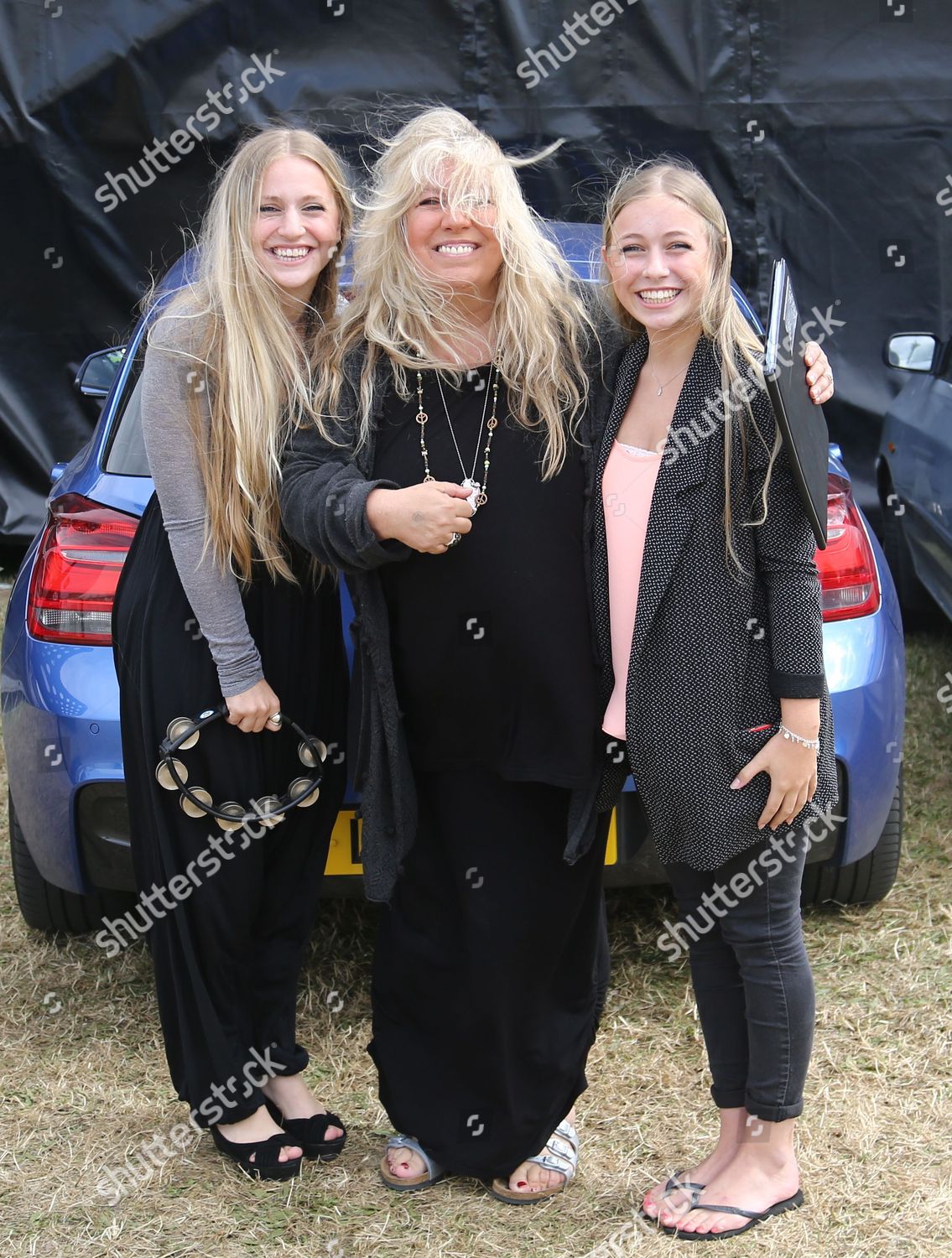 Judie Tzuke Daughters Bailey Tallulah Editorial Stock Photo - Stock ...