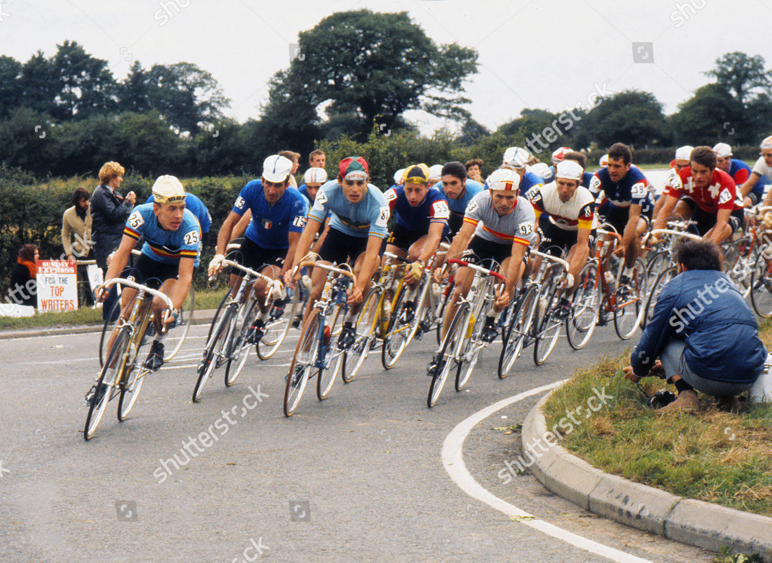 Cycling 1970 Uci Road World Race Editorial Stock Photo - Stock Image ...