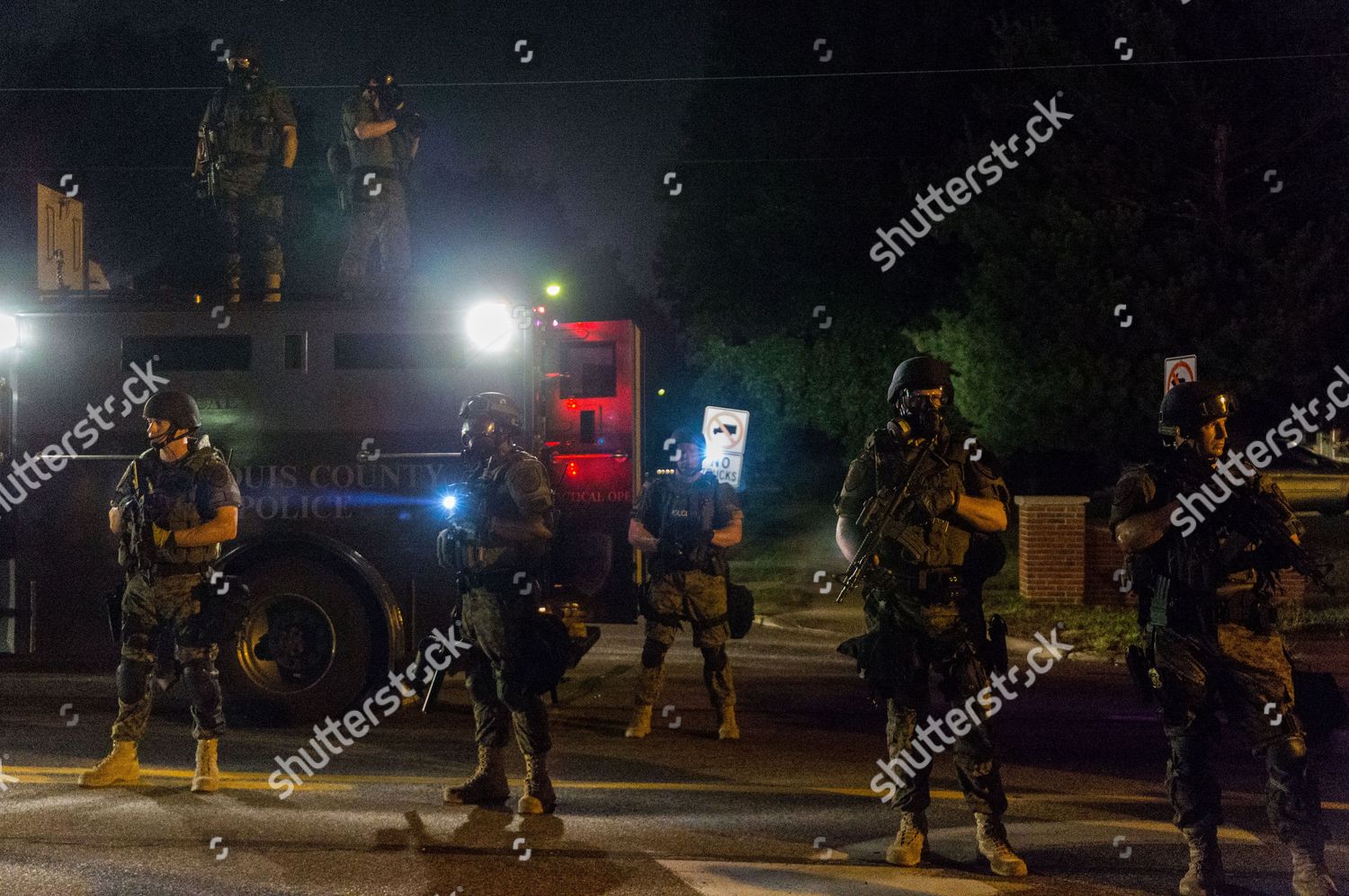 Police Special Units Equipped Military Gear Editorial Stock Photo ...