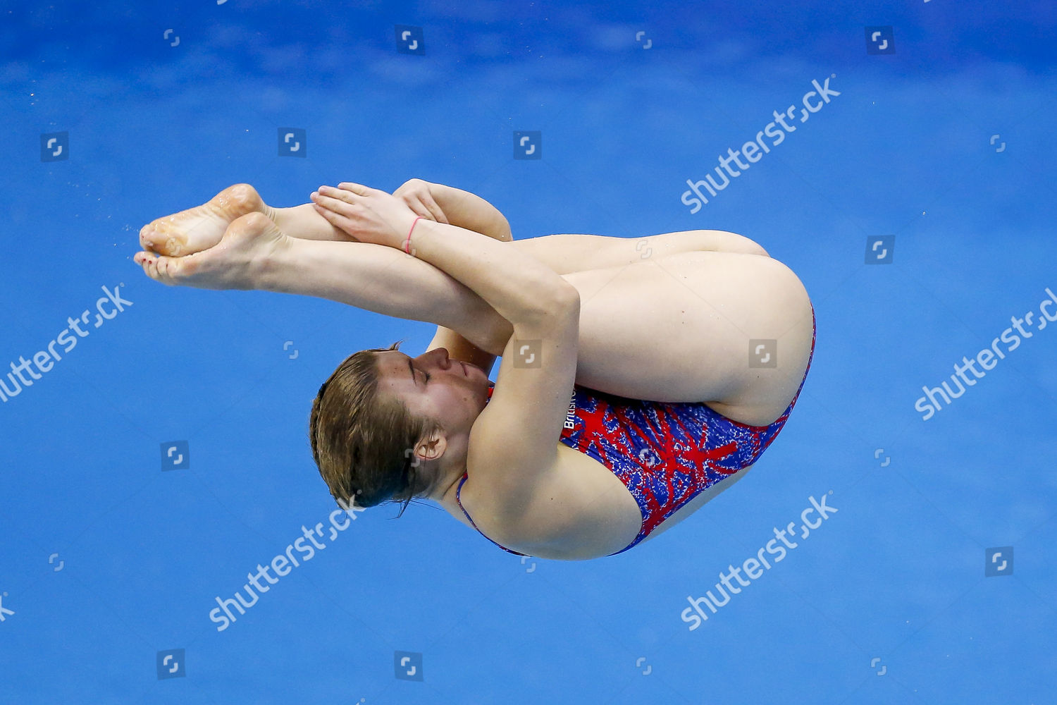 Action Womens 1m Springboard Final Editorial Stock Photo - Stock Image ...