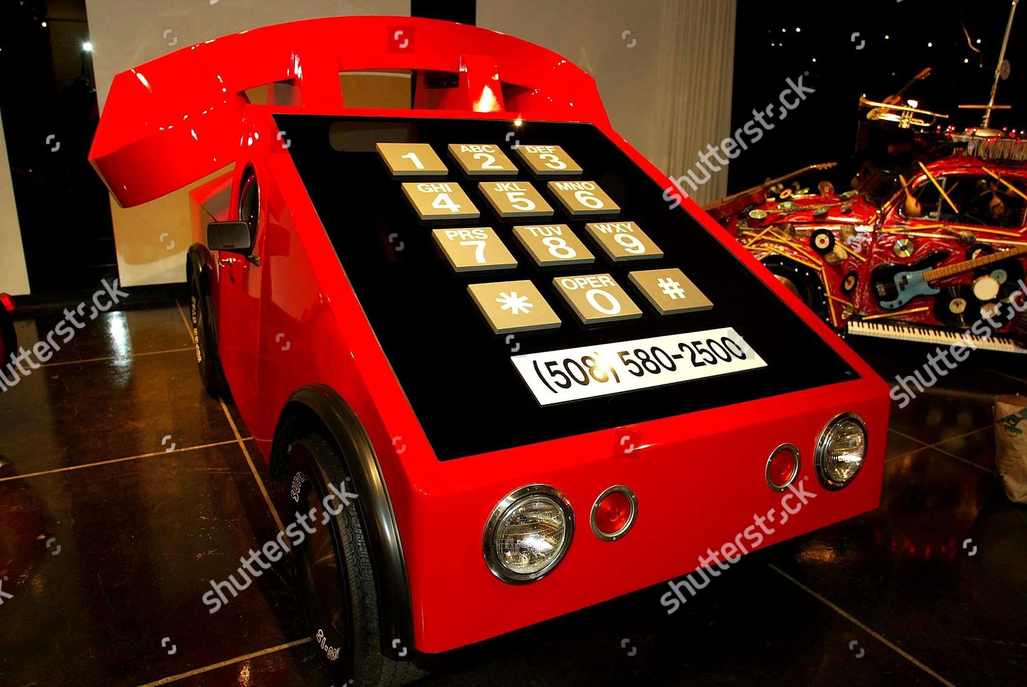 Telephone Car 1974 Vw Beetle By Editorial Stock Photo - Stock Image ...