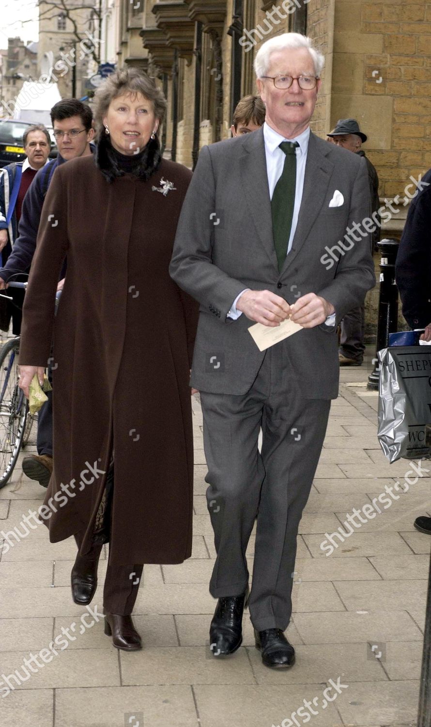 Douglas Hurd Wife Editorial Stock Photo - Stock Image | Shutterstock