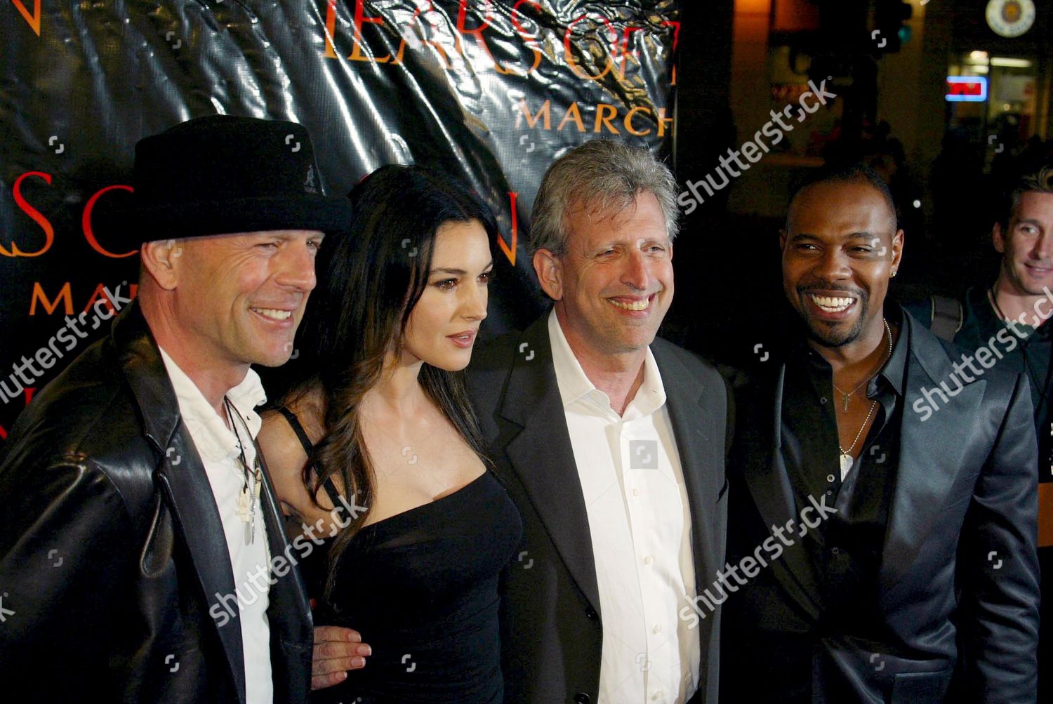 Bruce Willis Monica Bellucci Arnold Rifkin Editorial Stock Photo ...
