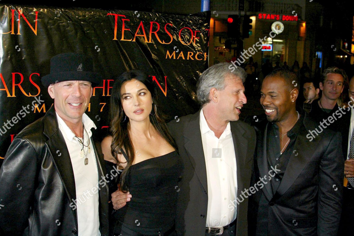 Bruce Willis Monica Bellucci Arnold Rifkin Editorial Stock Photo ...
