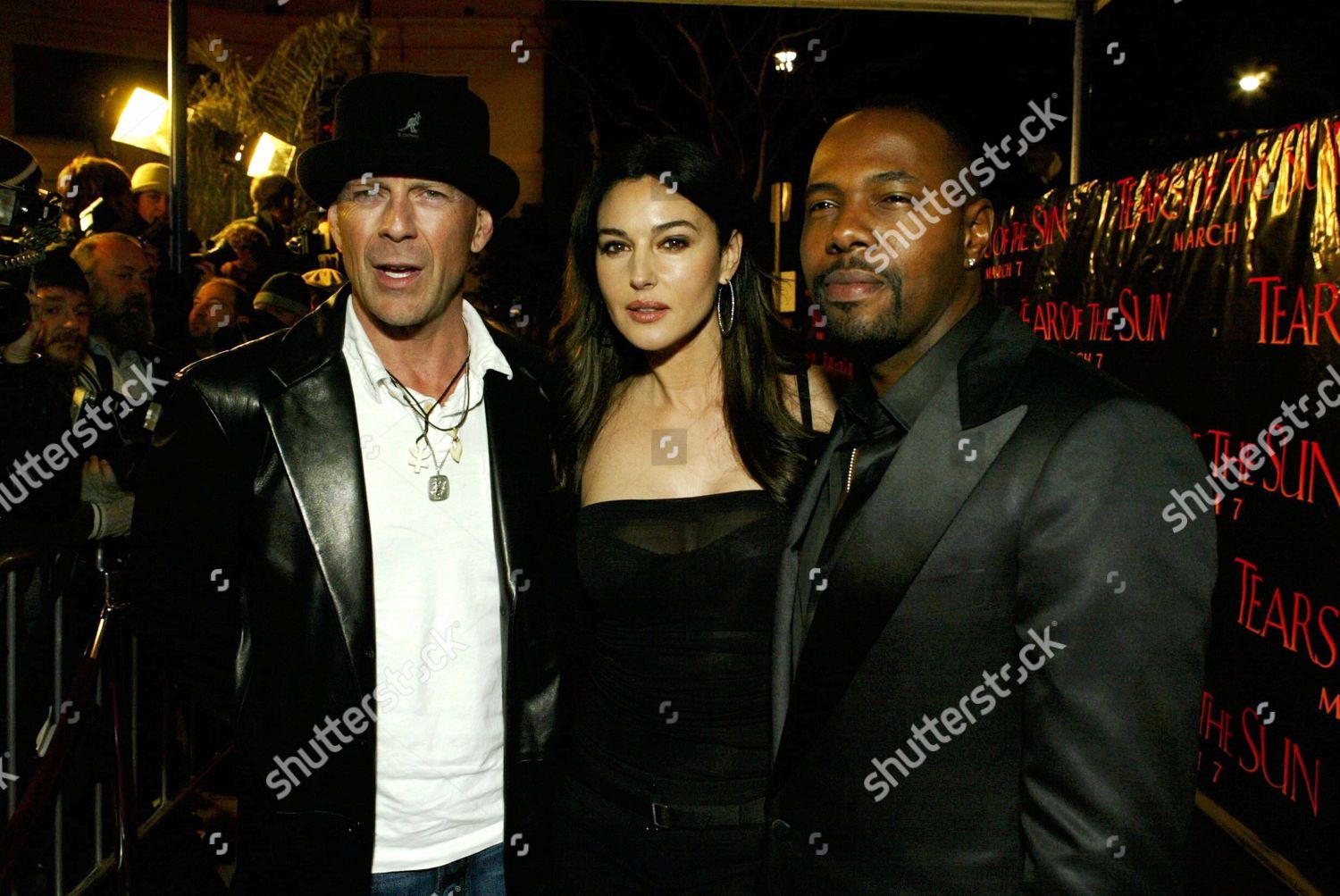 Bruce Willis Monica Bellucci Antoine Fuqua Editorial Stock Photo ...