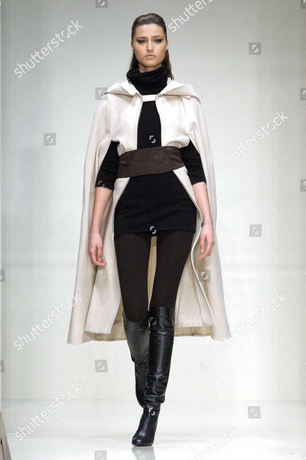 Model Modelling On Catwalk Editorial Stock Photo - Stock Image ...