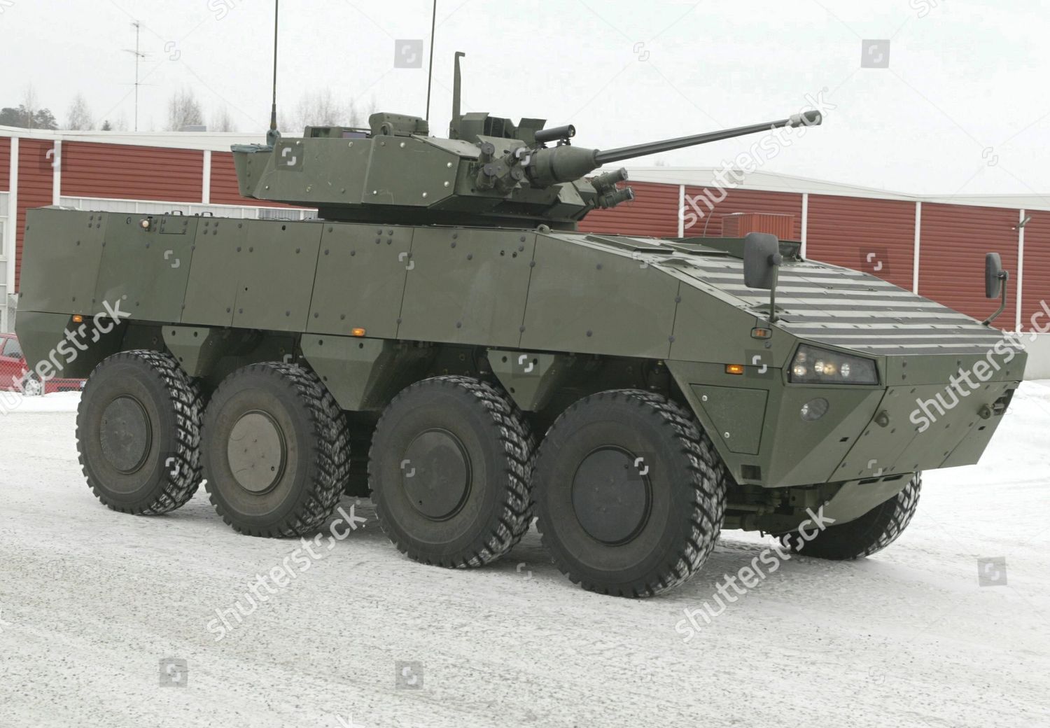 Amv Armoured Transport Vehicle Patria Editorial Stock Photo - Stock ...