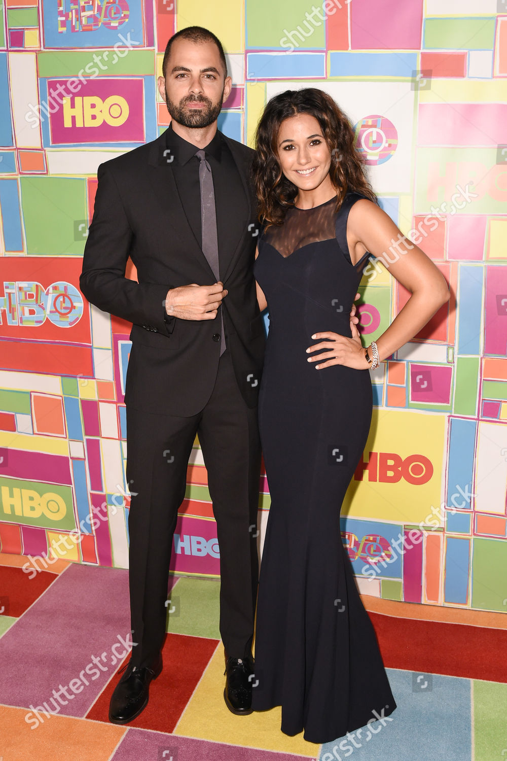 Adrian Bellani Emmanuelle Chriqui Editorial Stock Photo - Stock Image ...