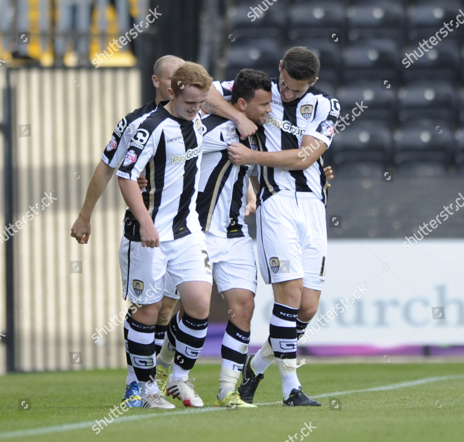Notts Countys Zeli Ismail Celebrates His Editorial Stock Photo - Stock ...