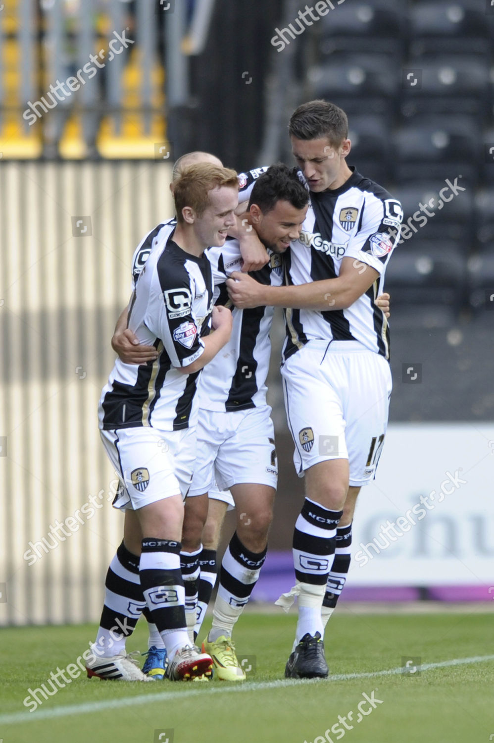 Notts Countys Zeli Ismail Celebrates His Editorial Stock Photo - Stock ...