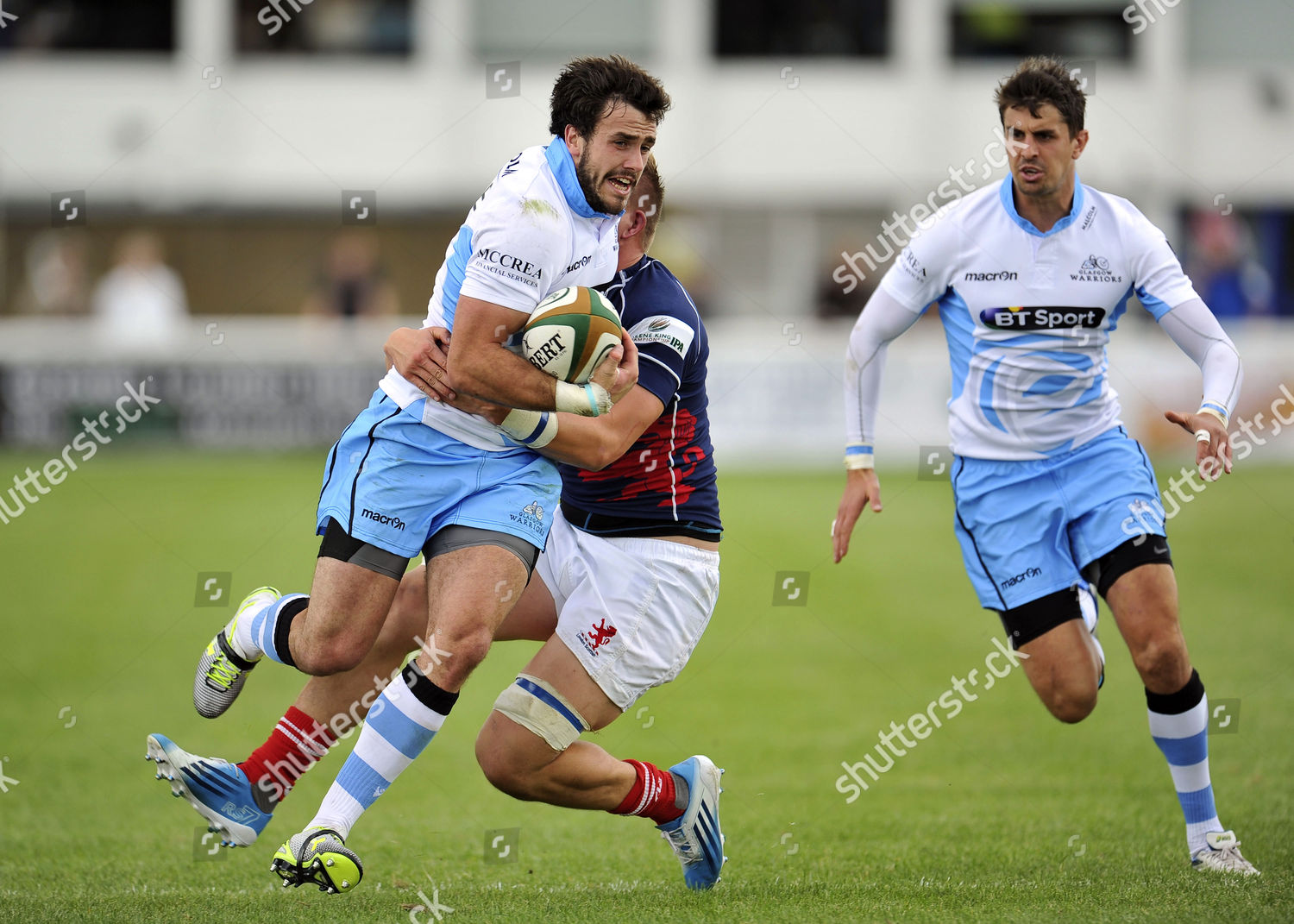 Peter Murchie Glasgow Takes On Scottish Editorial Stock Photo - Stock ...