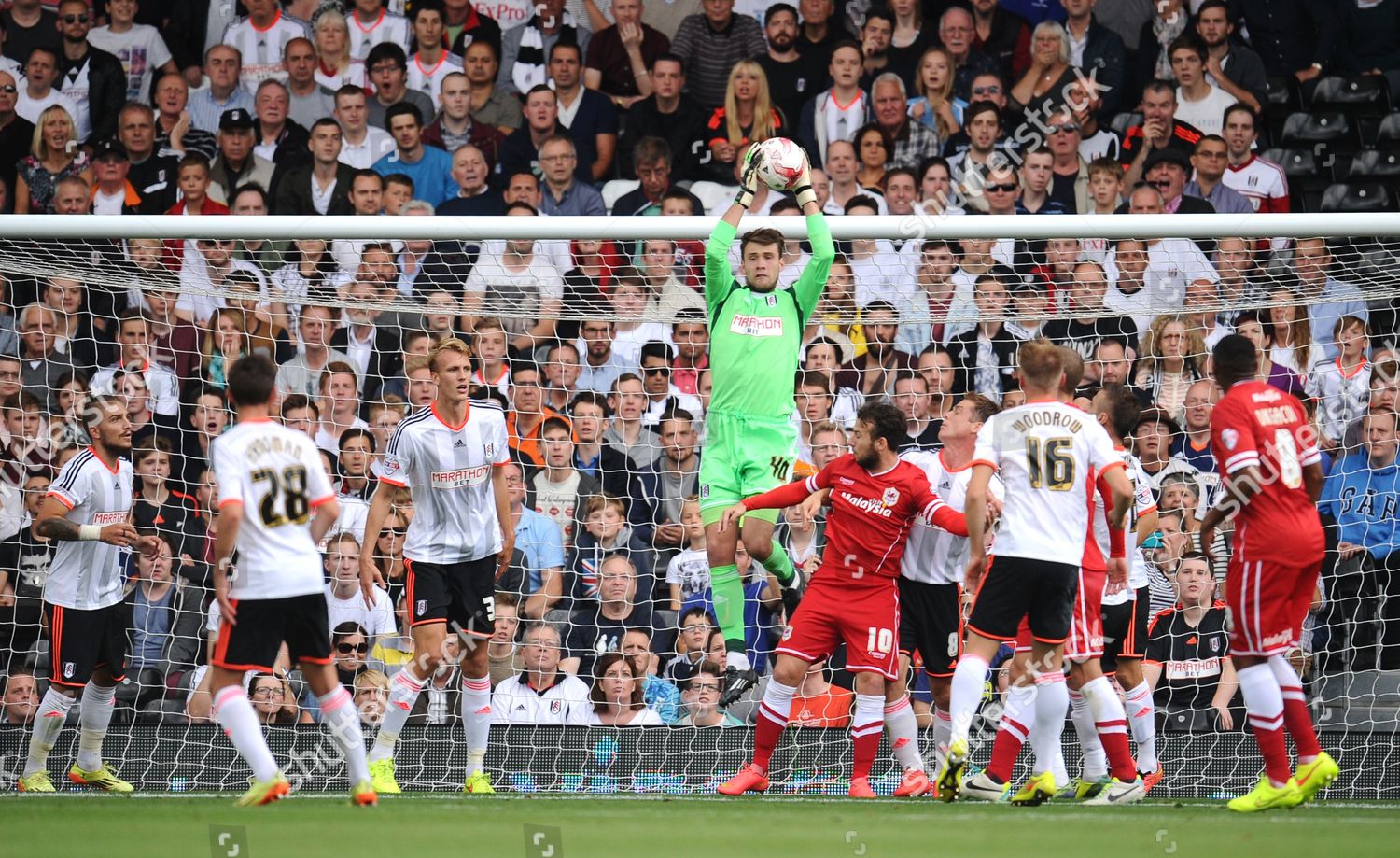 Goalkeeper Marcus Bettinelli Fulham Editorial Stock Photo - Stock Image ...