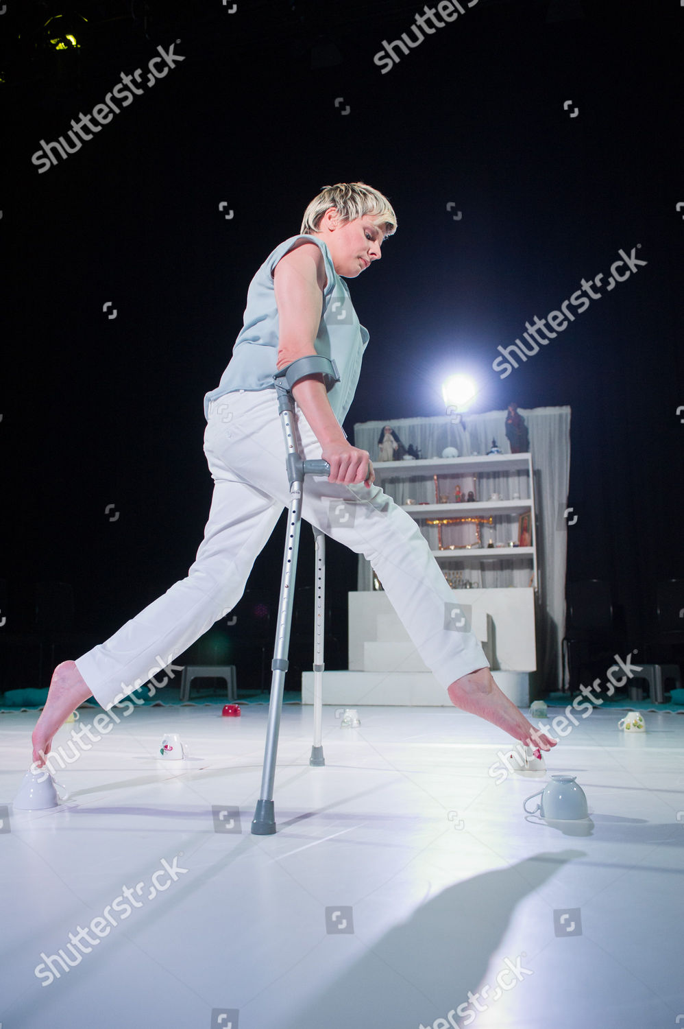 Dancer Claire Cunningham Performs London Premiere Editorial Stock Photo ...