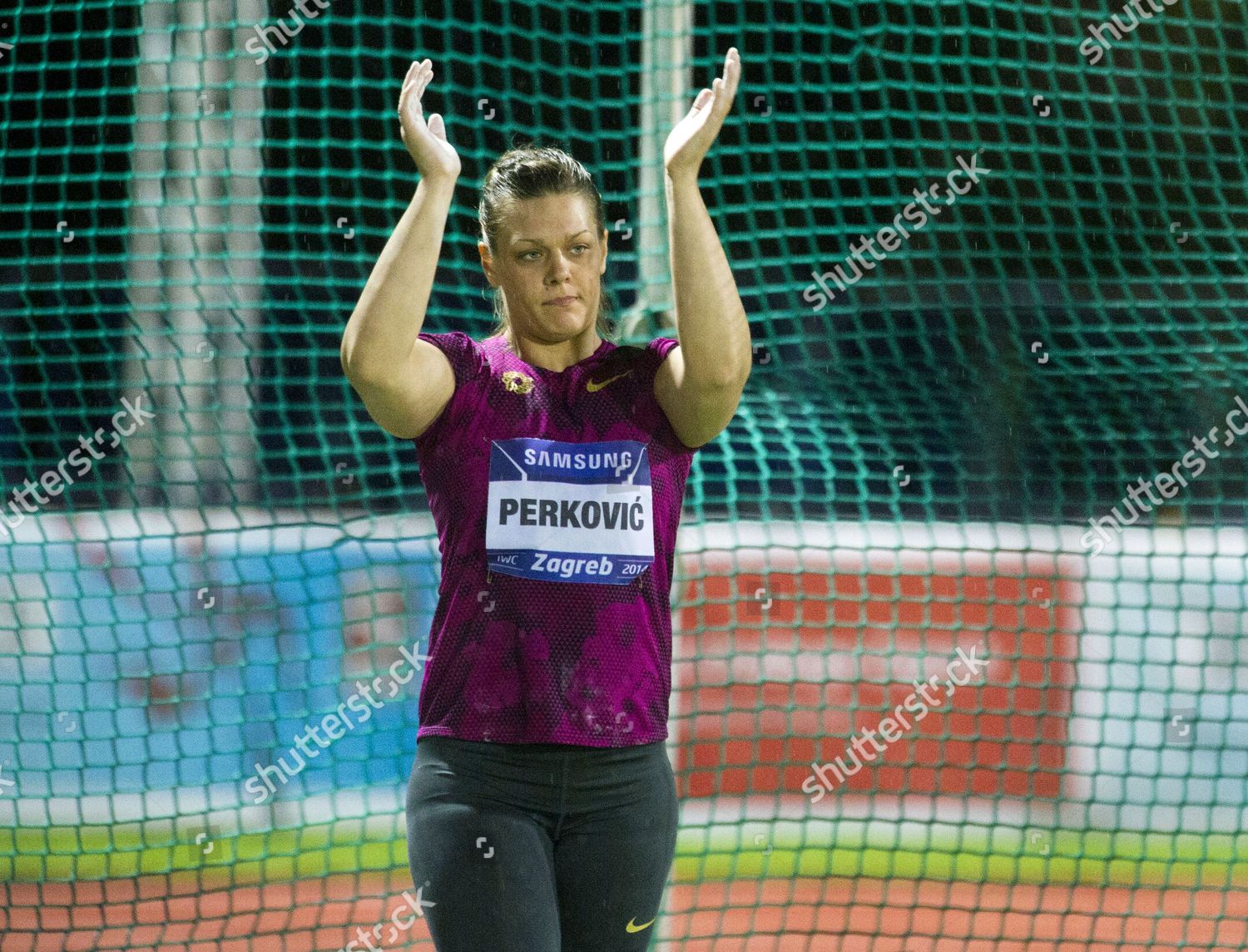 Sandra Perkovic Croatia Greets Audience After Editorial Stock Photo ...
