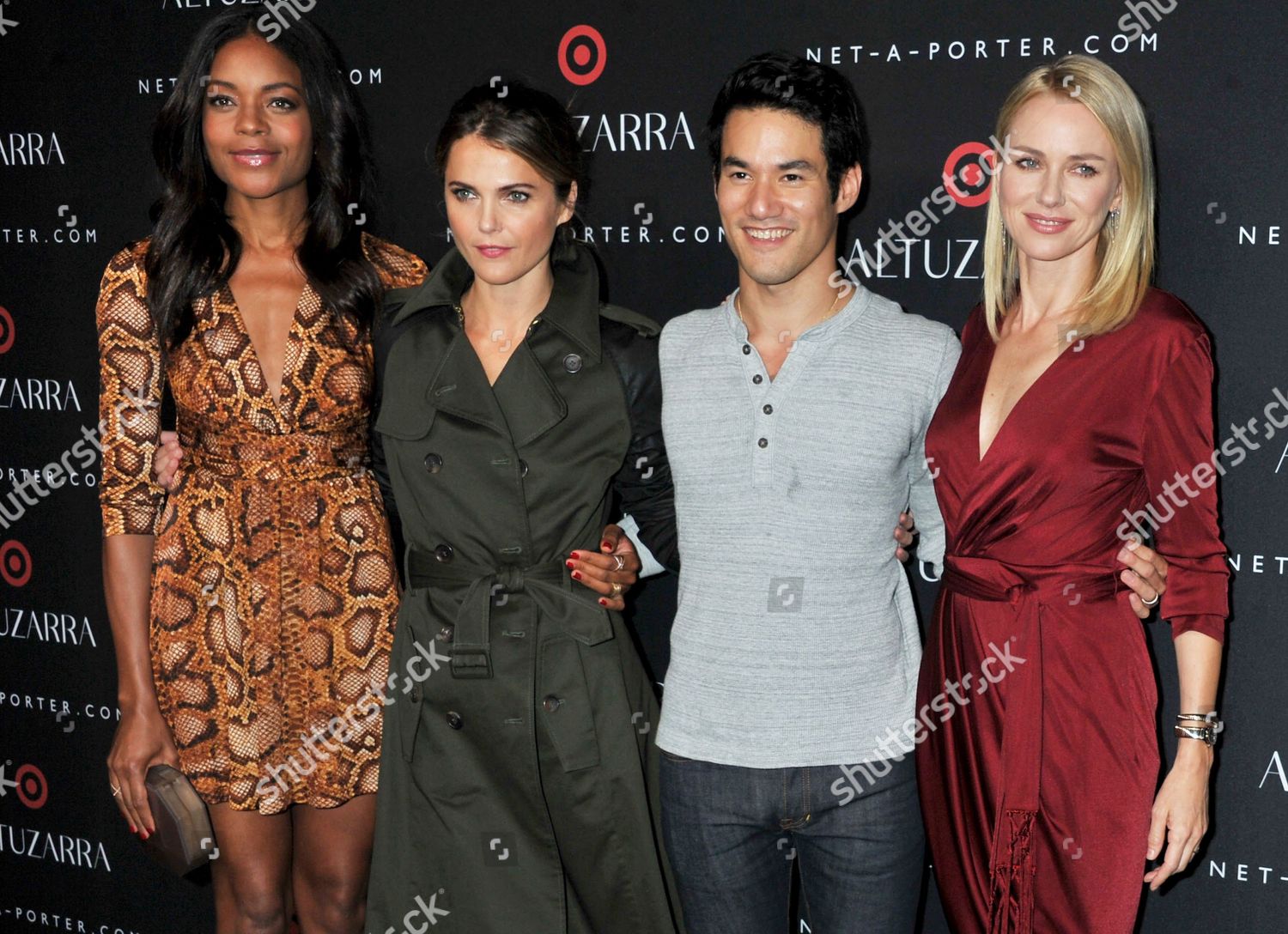 Naomie Harris Keri Russell Joseph Altuzarra Editorial Stock Photo ...