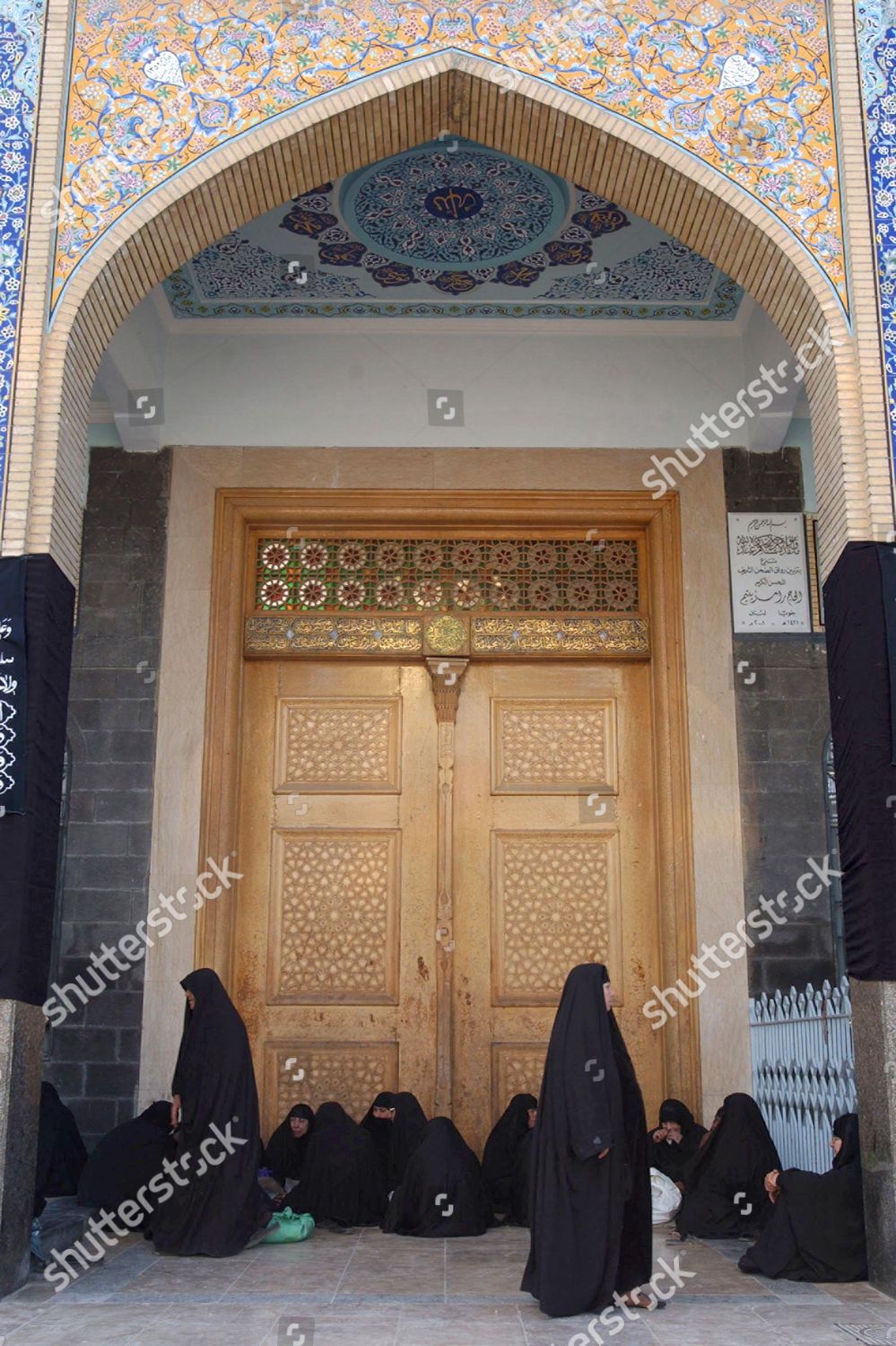 Shia Muslim Women Gather One Mosques Editorial Stock Photo - Stock ...