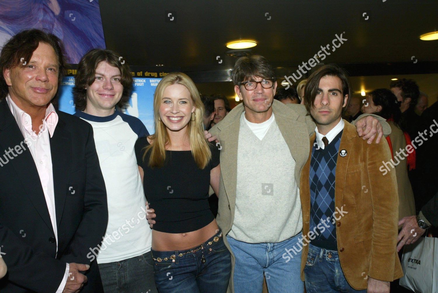 Mickey Rourke Patrick Fugit Chloe Hunter Editorial Stock Photo - Stock ...