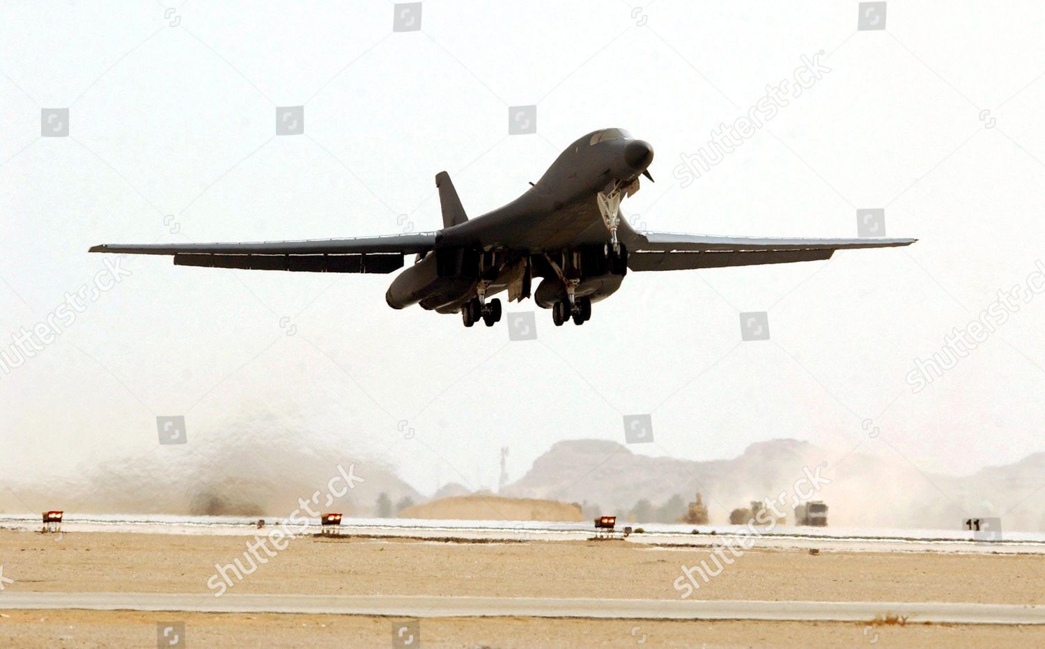B1 Bomber Taking Off Editorial Stock Photo - Stock Image | Shutterstock