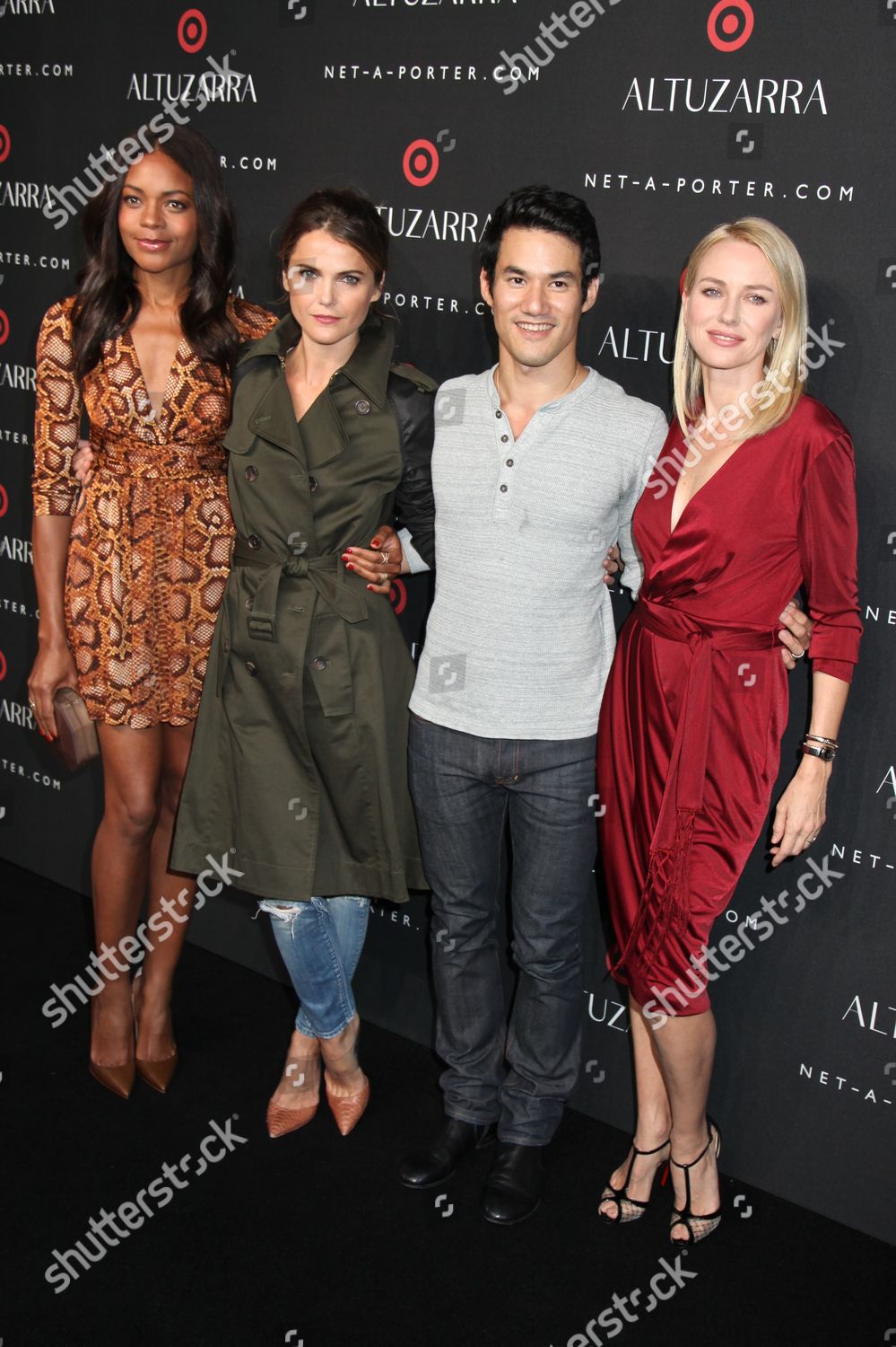 Naomie Harris Keri Russell Joseph Altuzarra Editorial Stock Photo ...