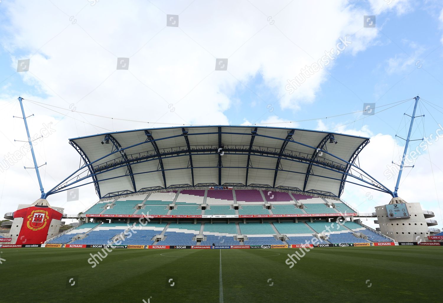 General View Estadio Algarve Stadium Gibraltar Editorial Stock Photo ...