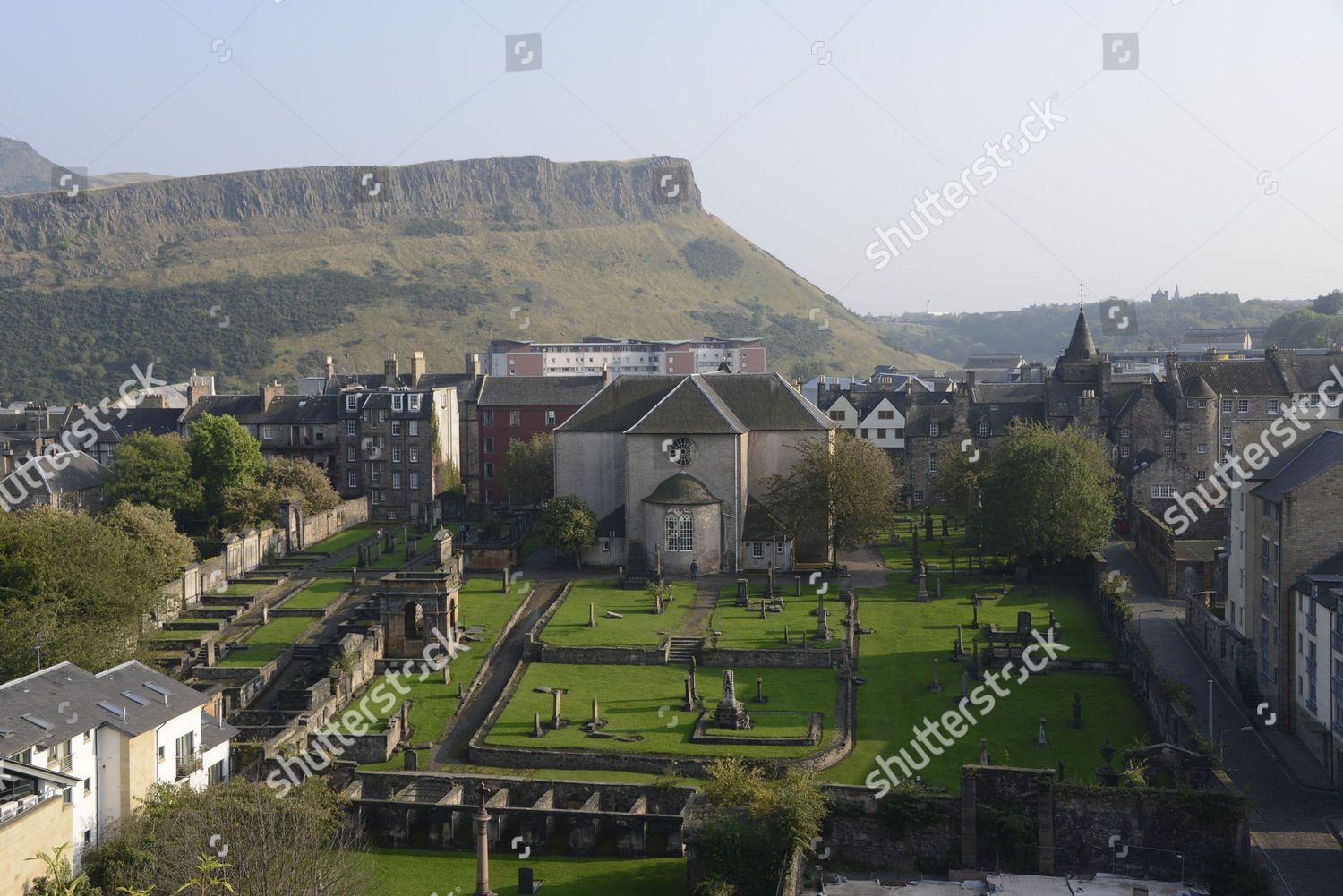 Kirk Canongate Canongate Kirk Serves Parish Editorial Stock Photo ...