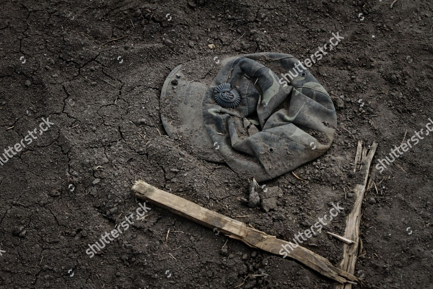 Field Ua Army Base Destroyed During Editorial Stock Photo - Stock Image ...