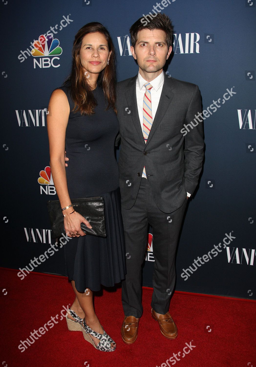 Naomi Sablan Adam Scott Editorial Stock Photo - Stock Image | Shutterstock