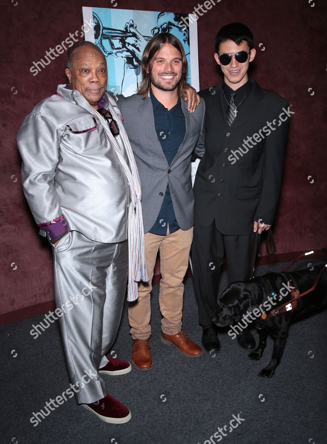 Quincy Jones Al Hicks Justin Kaufin Editorial Stock Photo - Stock Image ...