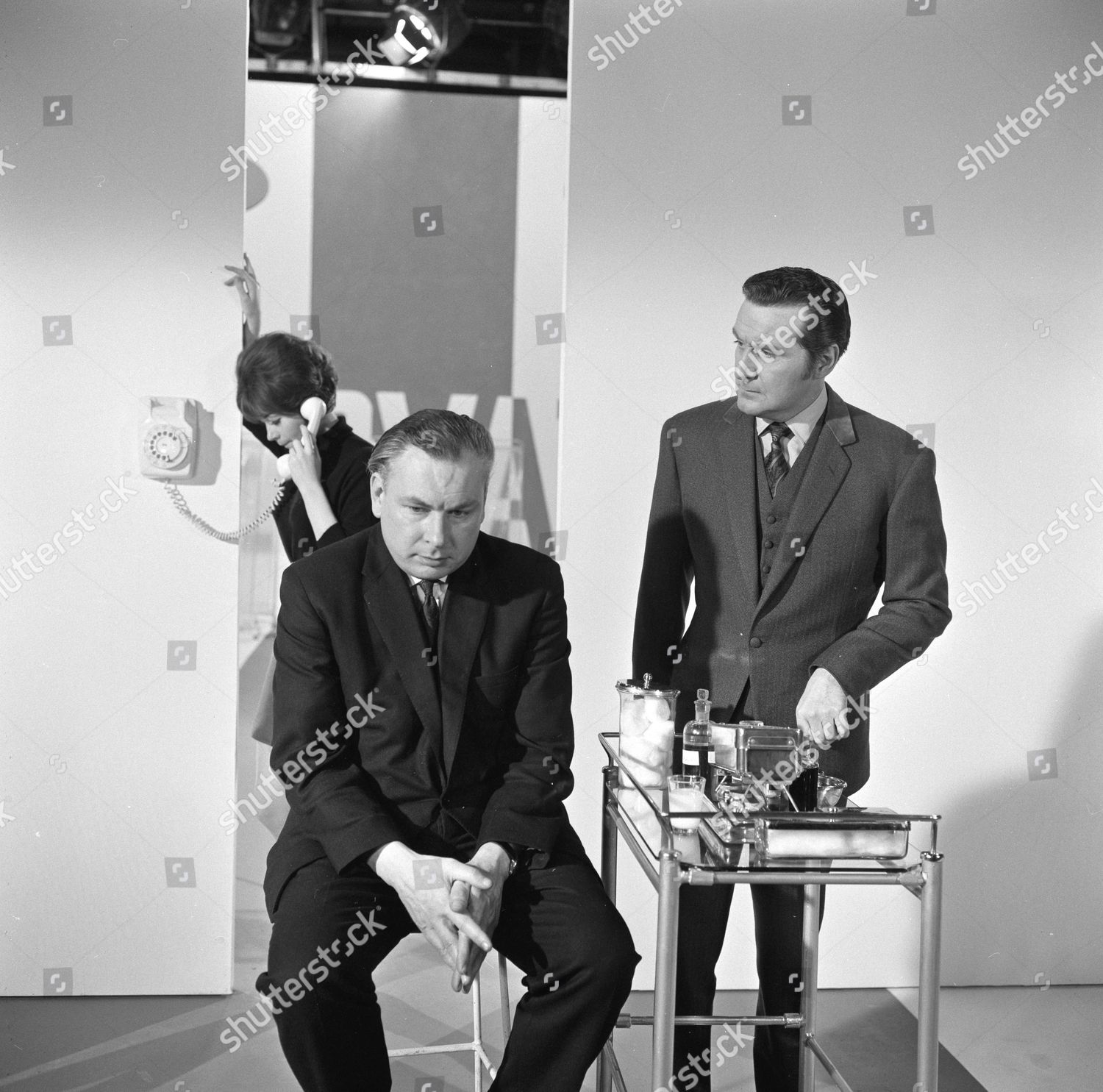 Linda Thorson Michael David Patrick Macnee Editorial Stock Photo ...