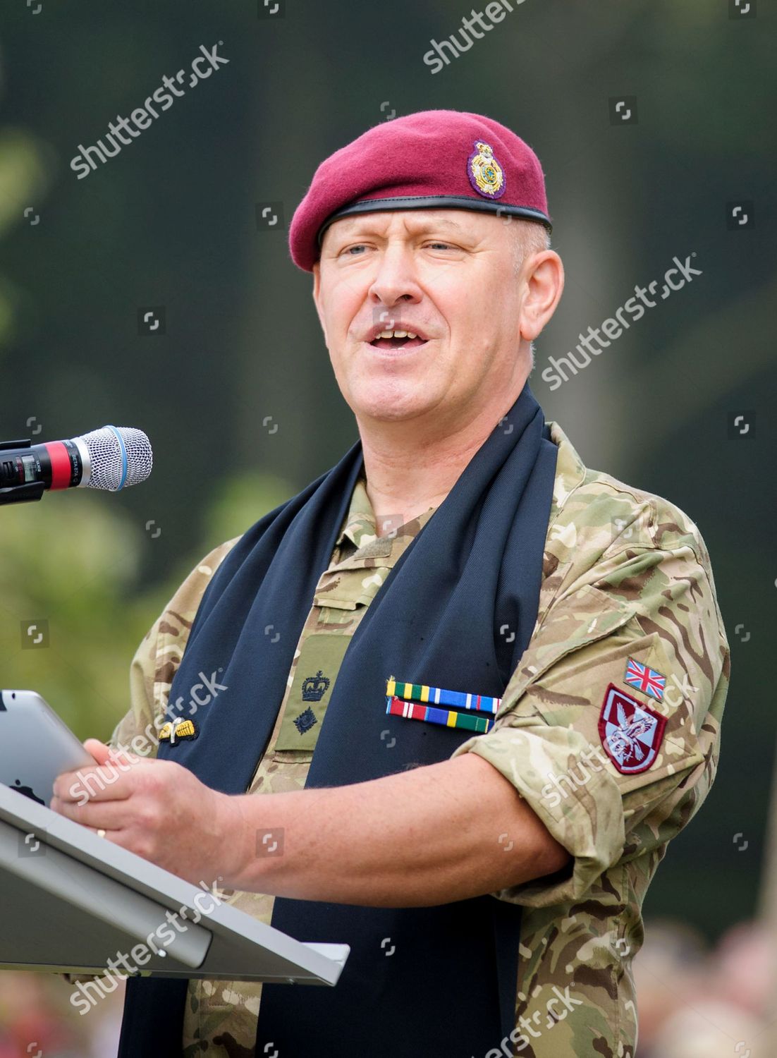 Reverend Lieutenant Colonel Jerry Sutton Pardre Editorial Stock Photo ...